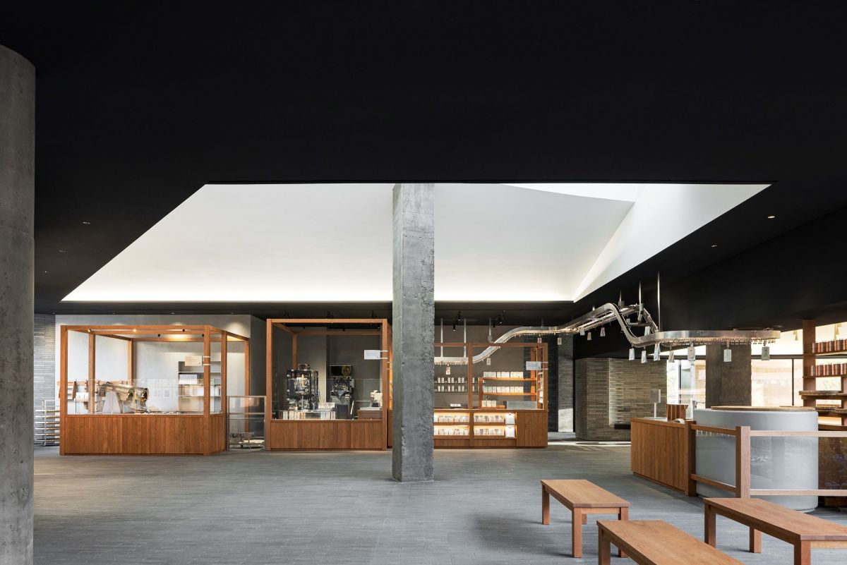 OSULLOC Tea Museum Roastery zone — LimTaeHee Design Studio